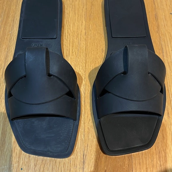 Zara | Shoes | Zara Slide Sandals New | Poshmark